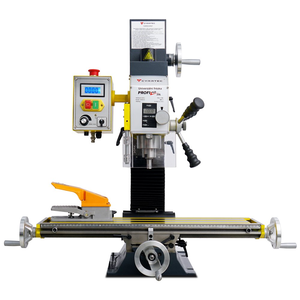 Vrtačko-frézka Profimill 25L | CYRRTEC